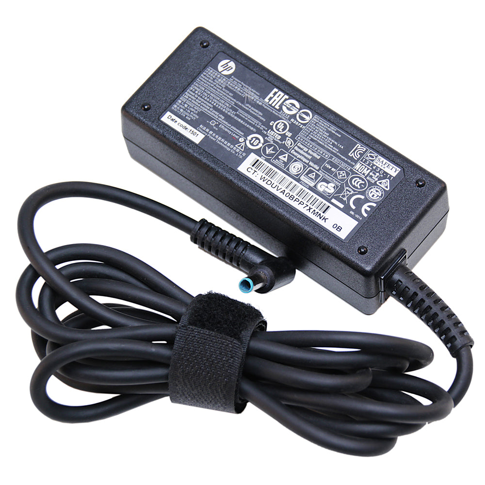 Chargeur HP 19 5V Petit Bout Bleu Chargeur HP 19 5V Petit Bout Bleu