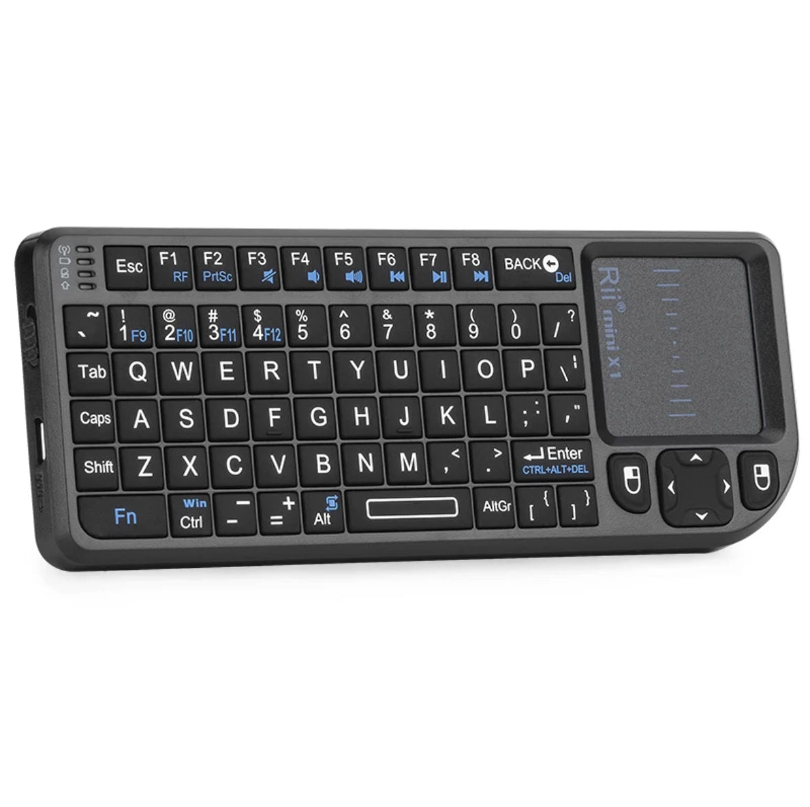 Mini Clavier Azerty Sans Fil avec Pavé Tactile Pour Ordinateur, Télévi