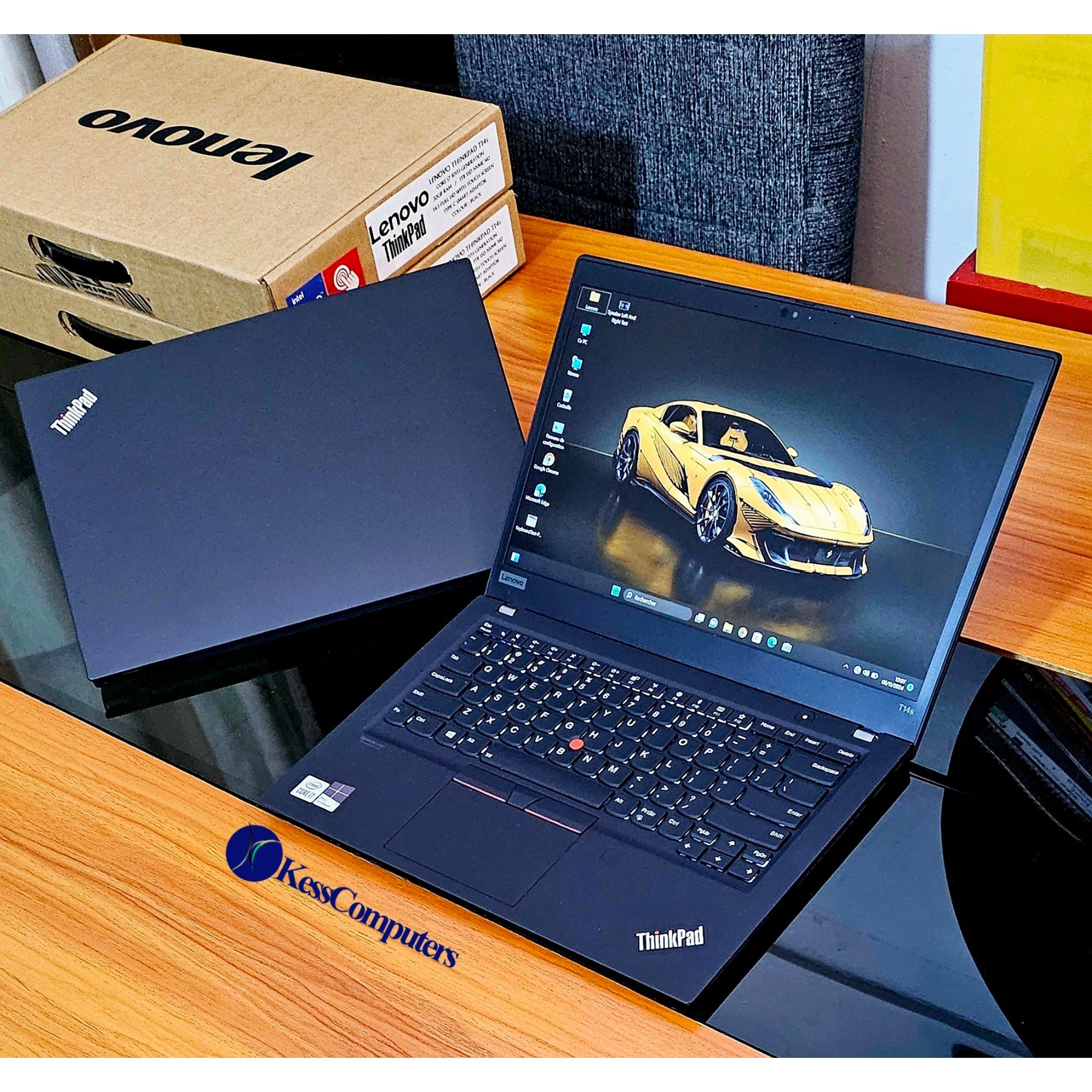 Lenovo ThinkPad T14s Core i7 -10610U, Tactile, 1 Tera SSD, 32 Go Ram